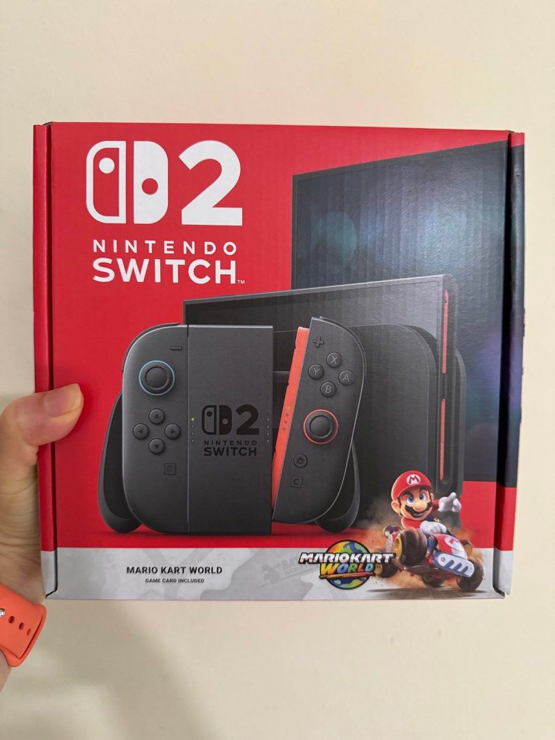 Nintendo Switch 2 console + Mario Kart World bundle, Video Gaming ...