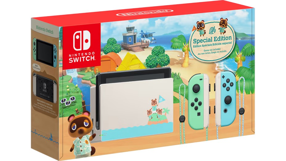 Nintendo Switch - Animal Crossing: New Horizons Special Edition **No ...