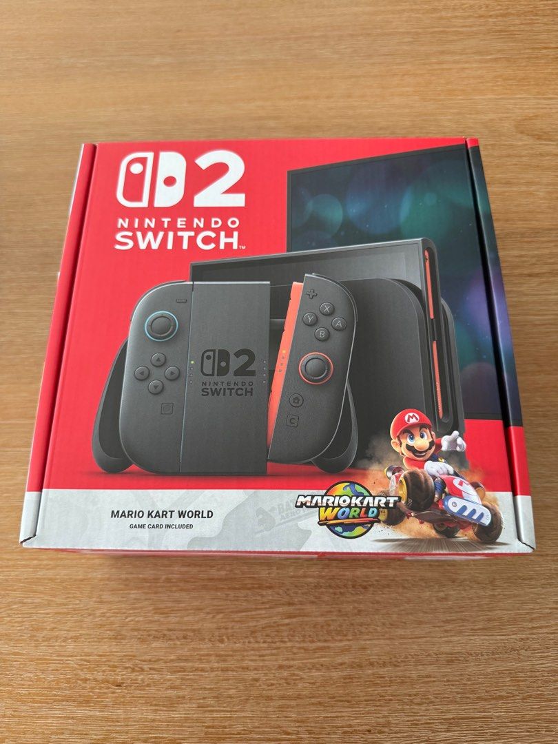 Nintendo Switch OLED Mario Kart World Edition, Video Gaming, Video Game ...