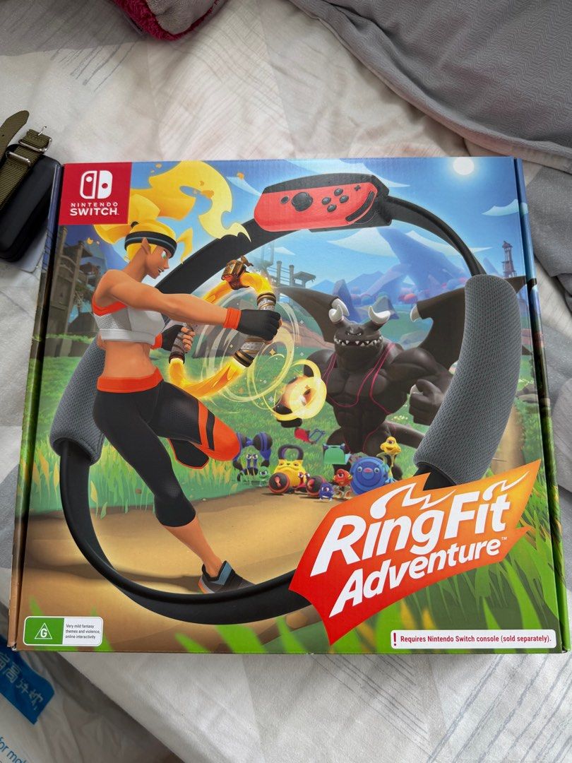 Nintendo Switch Ring Fit Adventure - Brand New, Video Gaming, Video ...