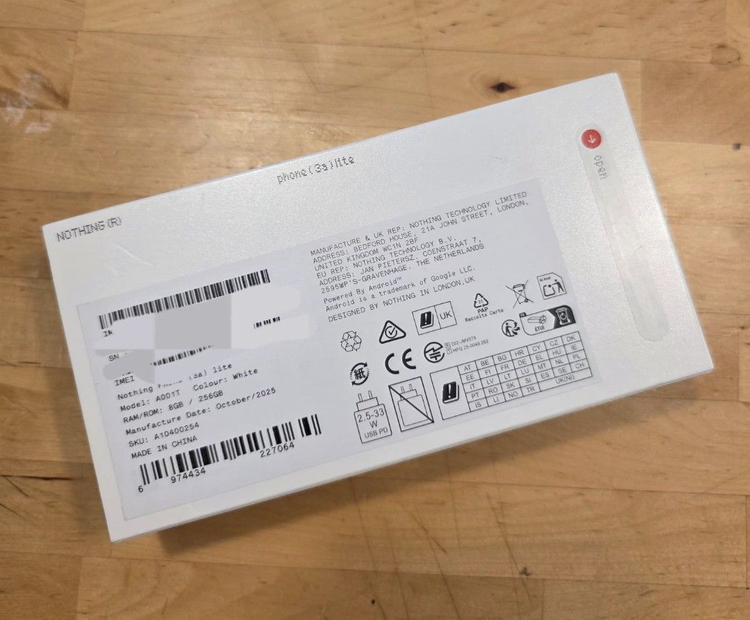 Nothing Phone (3a) Lite White 256GB, Mobile Phones & Gadgets, Mobile ...