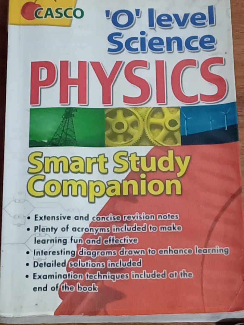 O' Level Physics Smart Study Companion, Hobbies & Toys, Books & Magazines, Textbooks on Carousell
