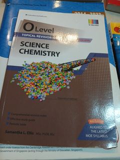 O Level Science Chemistry Topical Revision Notes, Hobbies & Toys, Books ...