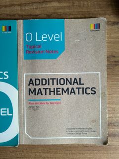 O level math & a math books, Hobbies & Toys, Books & Magazines ...