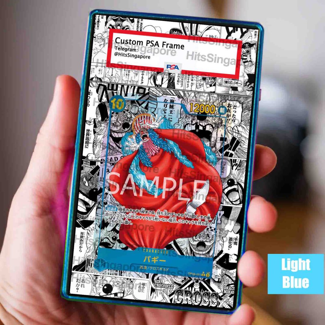 ONE PIECE BUGGY Manga Custom PSA Frame Extended Art, Hobbies & Toys ...