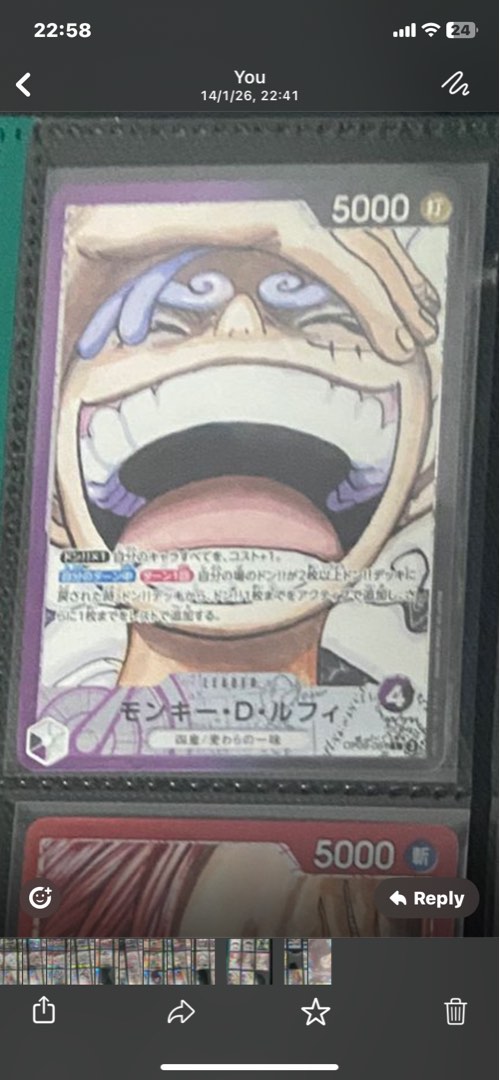 One piece card, Hobbies & Toys, Toys & Games on Carousell