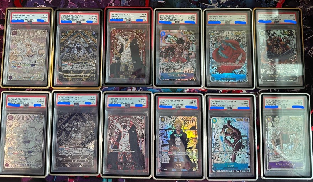 One Piece Card Game - Graded Cards, Hobbies & Toys, Toys & Games on ...
