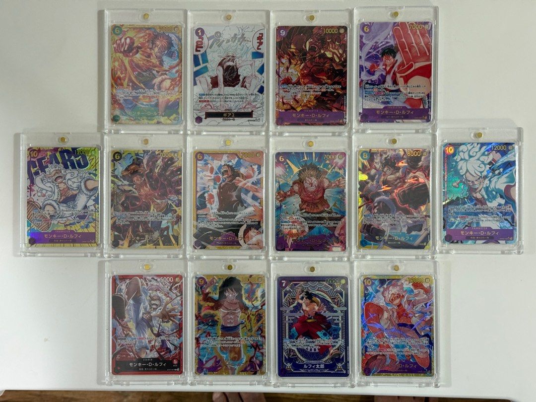 One Piece Card Game - Luffy Cards, Hobbies & Toys, Toys & Games on ...