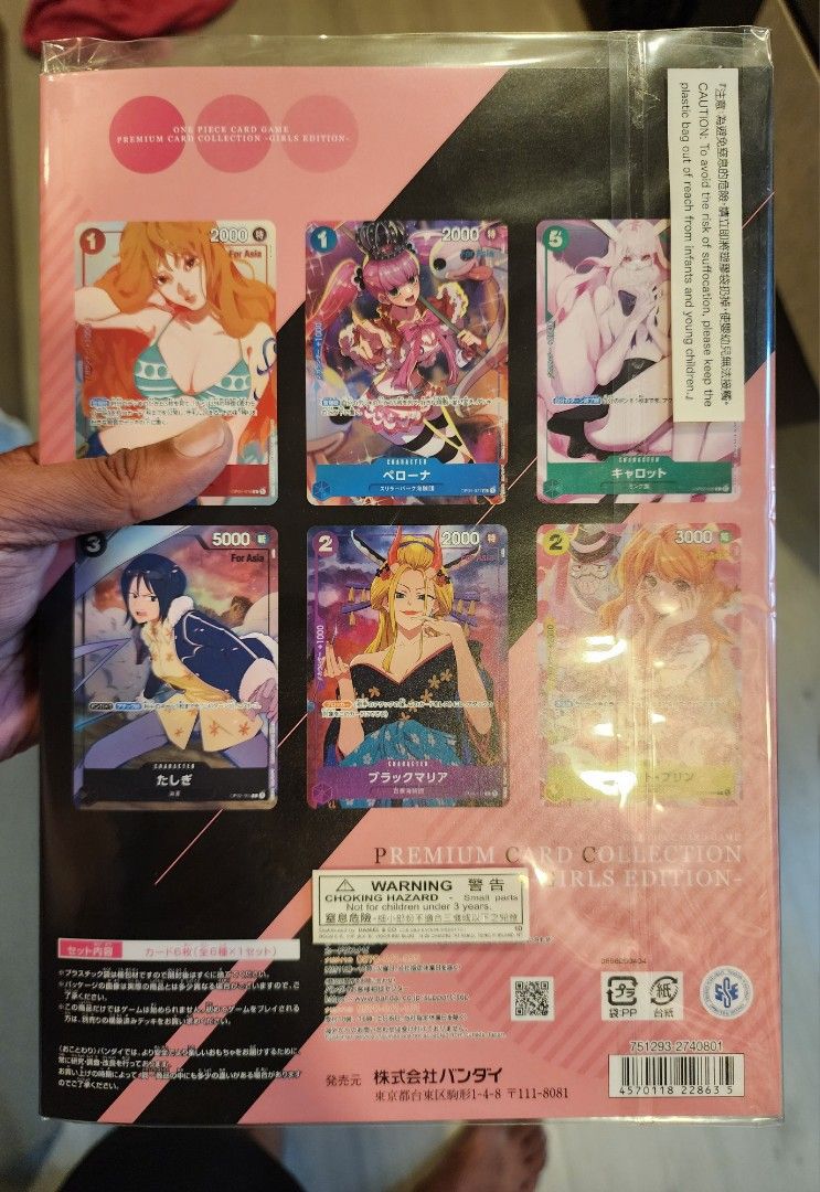 One Piece Card Game Premium Card Collection Girls Edition, Hobbies ...