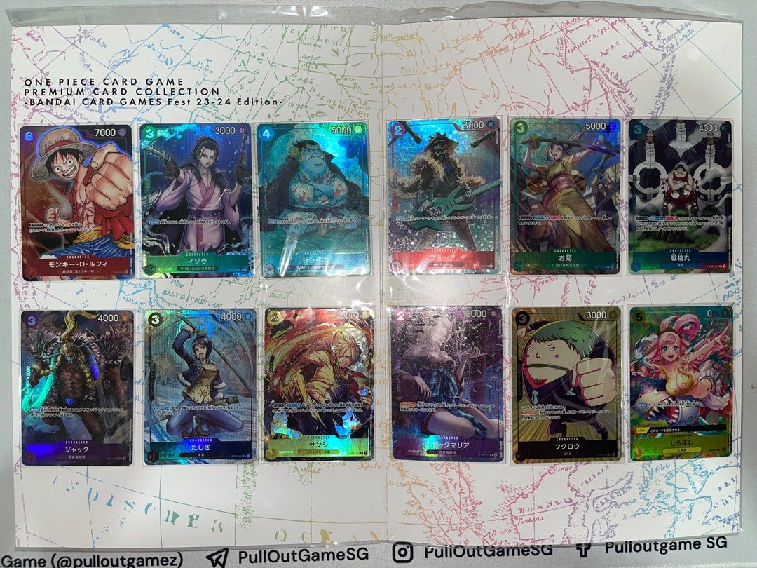 One Piece Card Game TCG- 23 24 Premium Card Collection, Hobbies & Toys ...