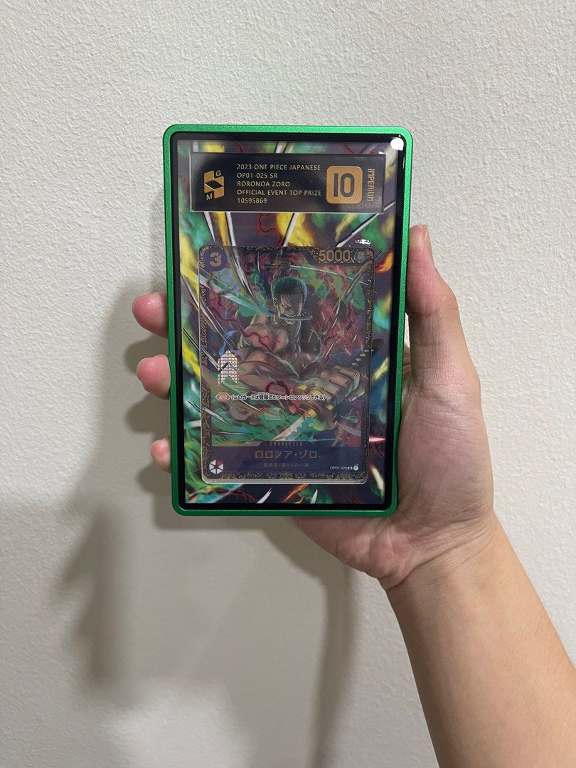 One Piece Card Game TCG - 2023 Flagship Zoro SR Official Event Top ...
