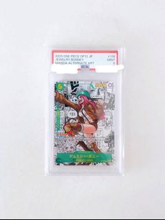 One Piece OP12 JP Jewelry Bonney Manga Alternate Art PSA 10, Hobbies ...