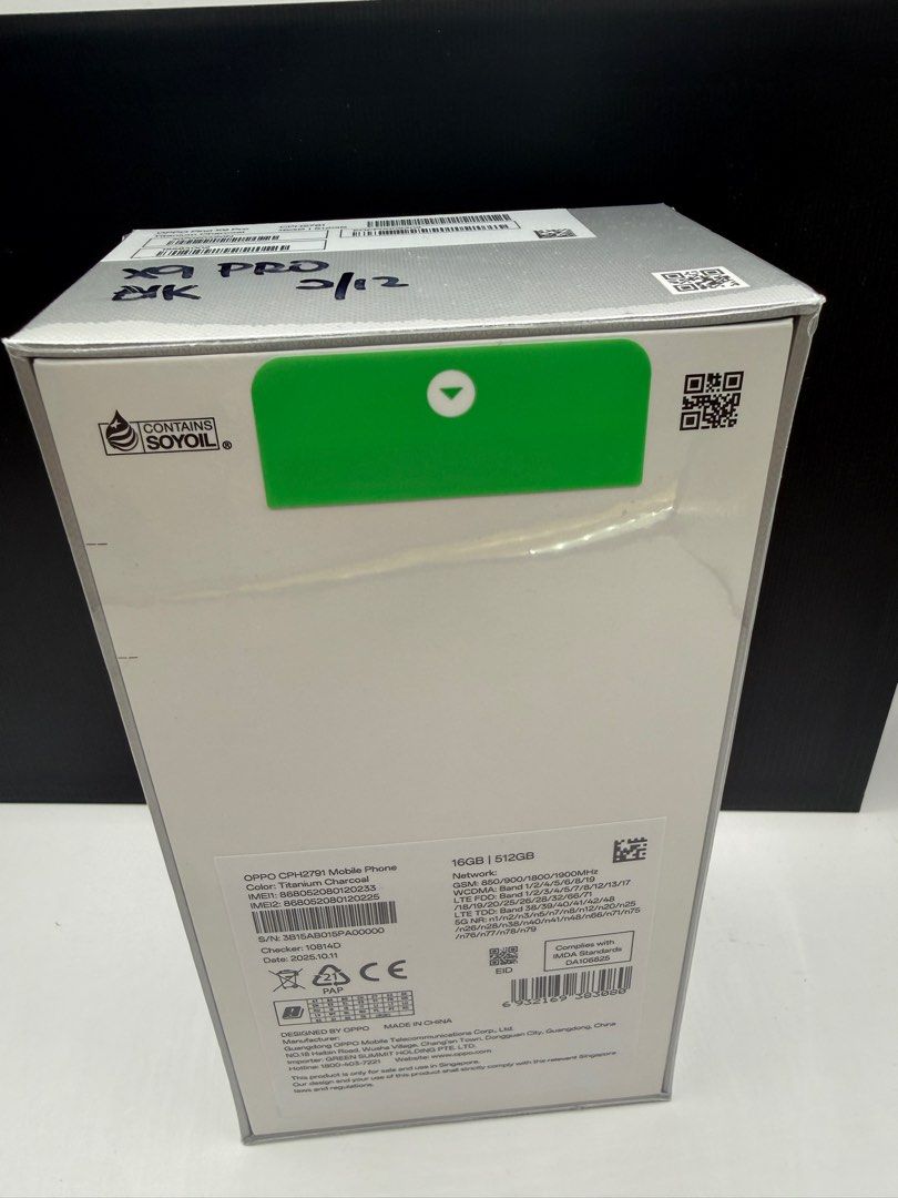 Oppo Find X9 Pro 512GB Titanium Charcoal, Mobile Phones & Gadgets ...