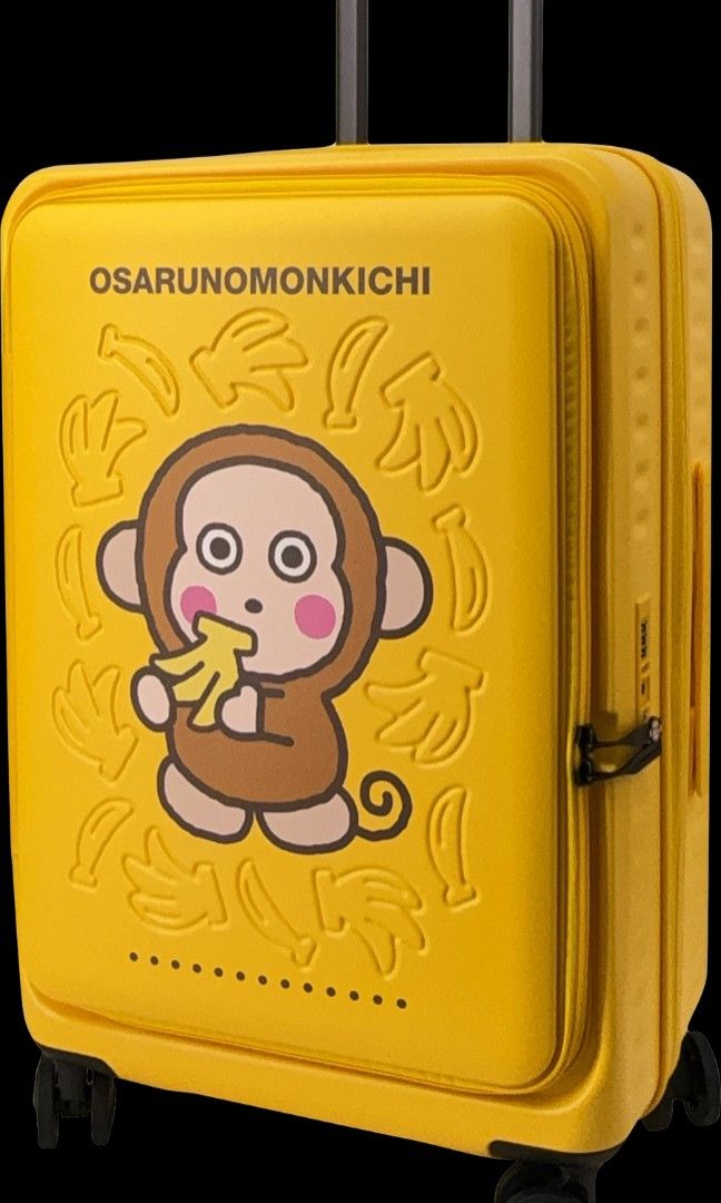 Osaru No Monkichi 前揭式四輪拉桿喼OM-3440T, 興趣及遊戲, 旅行, 旅遊 - 行李箱 - Carousell