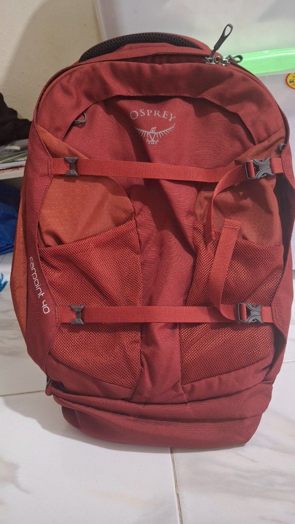 Osprey Farpoint 40 Travel Backpack, Men's Fashion, Bags, Backpacks on ...