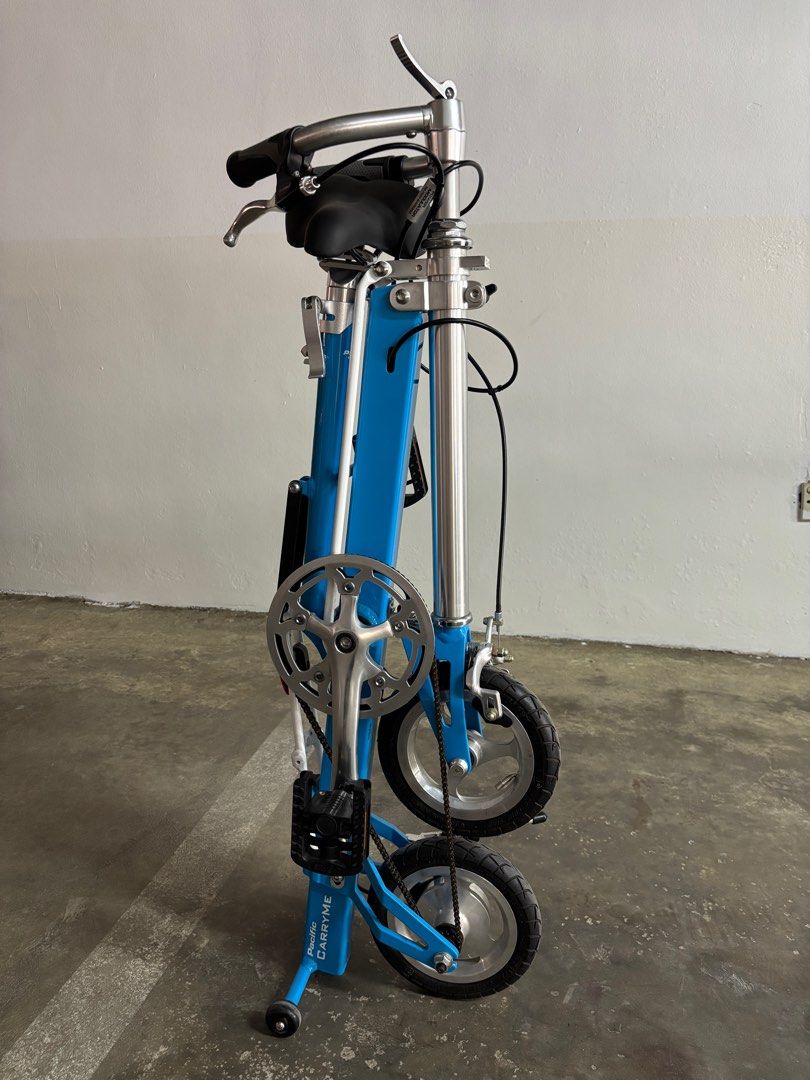 Pacific CarryMe Folding Bike - Blue, Sports Equipment, Bicycles & Parts ...