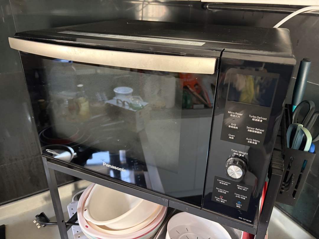 Panasonic NN-DF383B 23L Microwave Oven 微波焗爐, 家庭電器, 廚房電器, 焗爐及多士爐 - Carousell