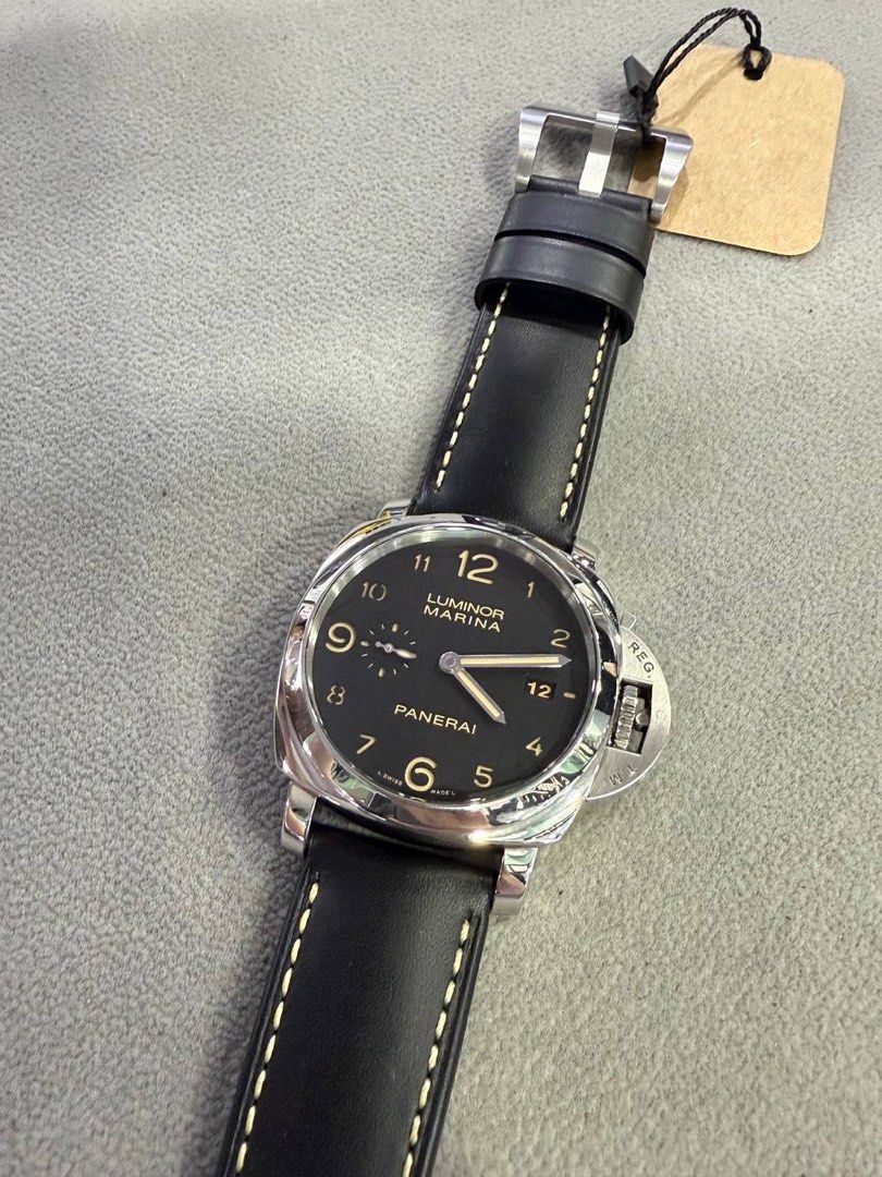 PANERAI LUMINOR MARINA SWISS MADE AUTOMATIC P.9000 PAM359 SANDWICH DIAL ...