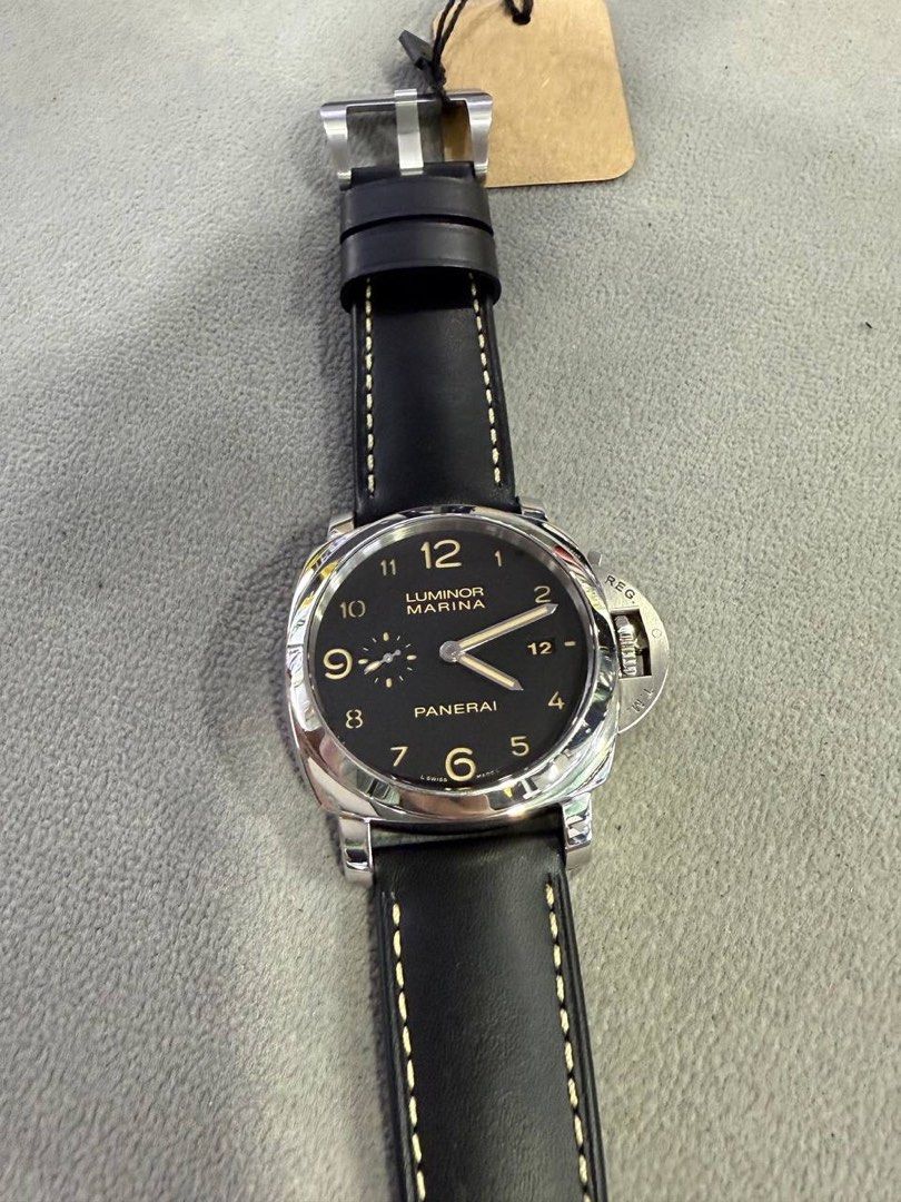 PANERAI LUMINOR MARINA SWISS MADE AUTOMATIC P.9000 PAM359 SANDWICH DIAL ...