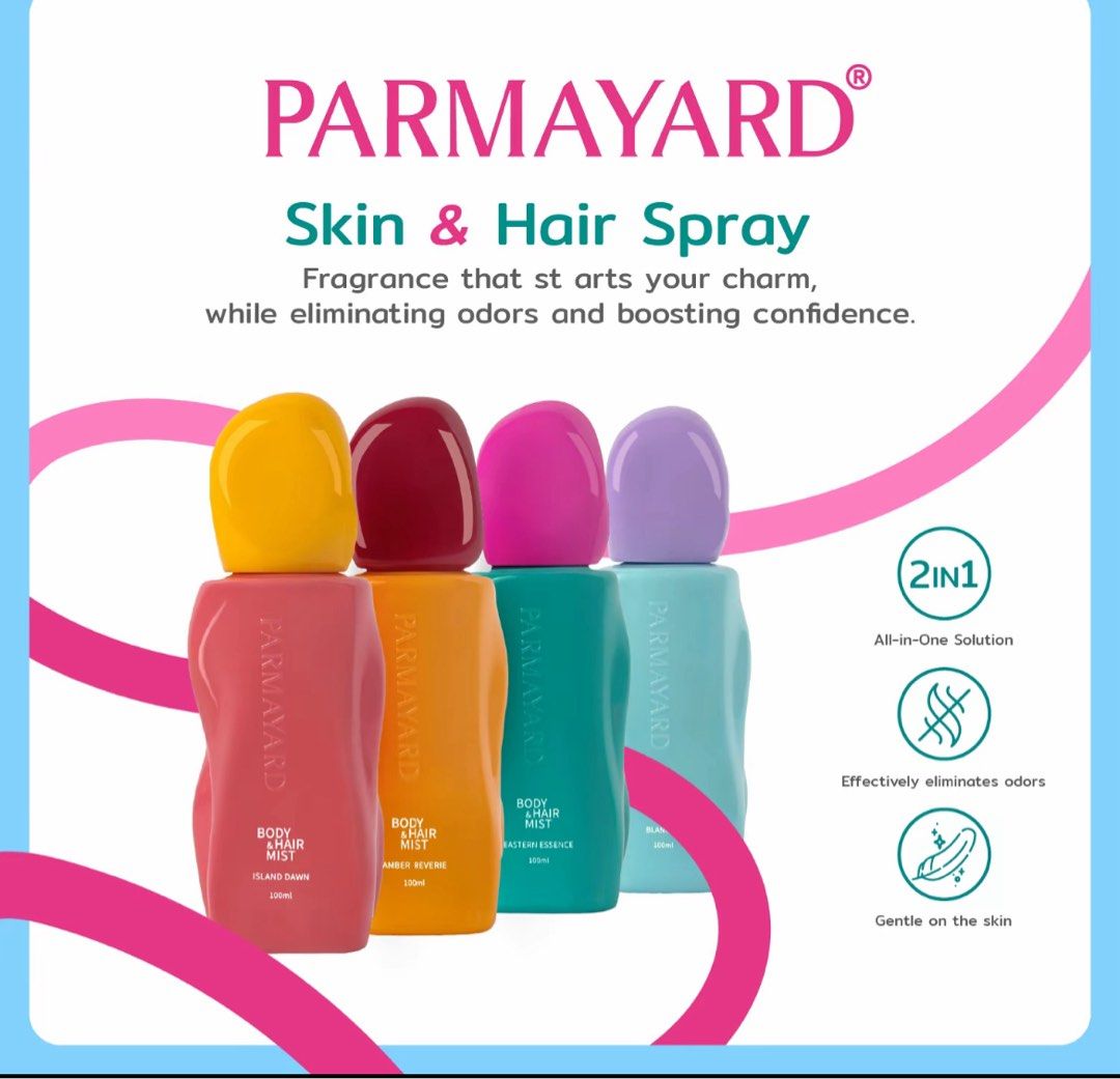 Parmayard Body & Hair Mist - Island Dawn, Beauty & Personal Care ...