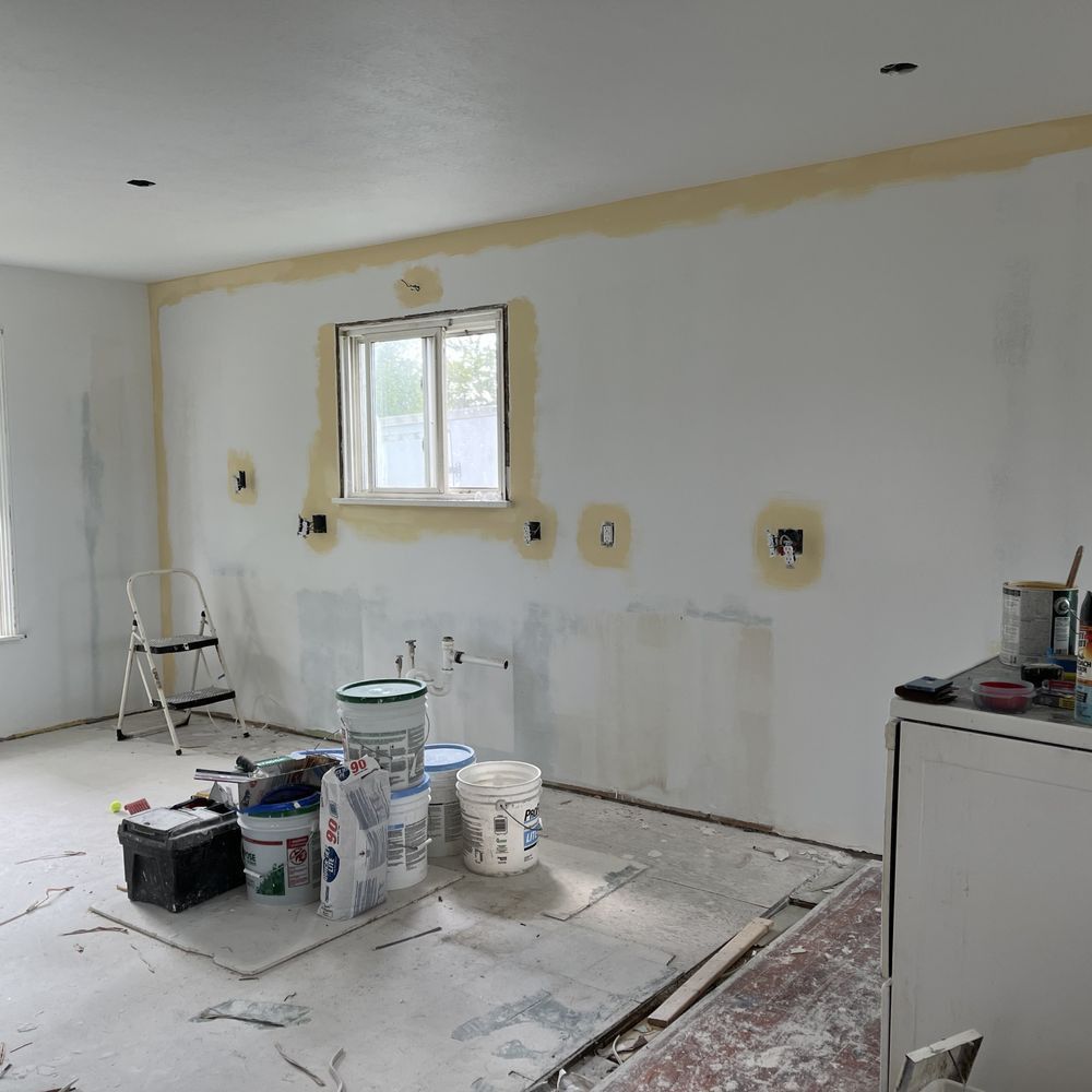 Partition wall plaster, ceiling plaster, HDB flat plaster, bedroom ...