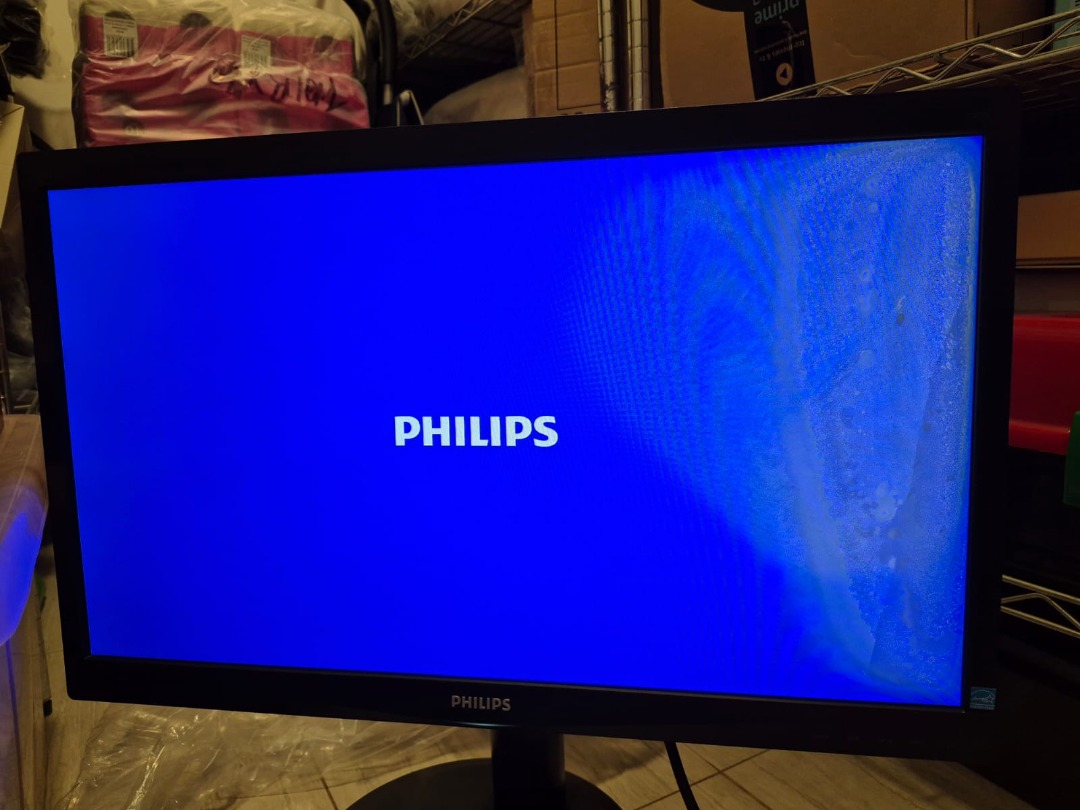 Philips LED Monitor with screen defect, Computers & Tech, Parts ...