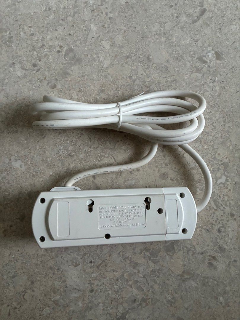 PNT Safety Extension Cord with 2 Outlets, TV & Home Appliances ...