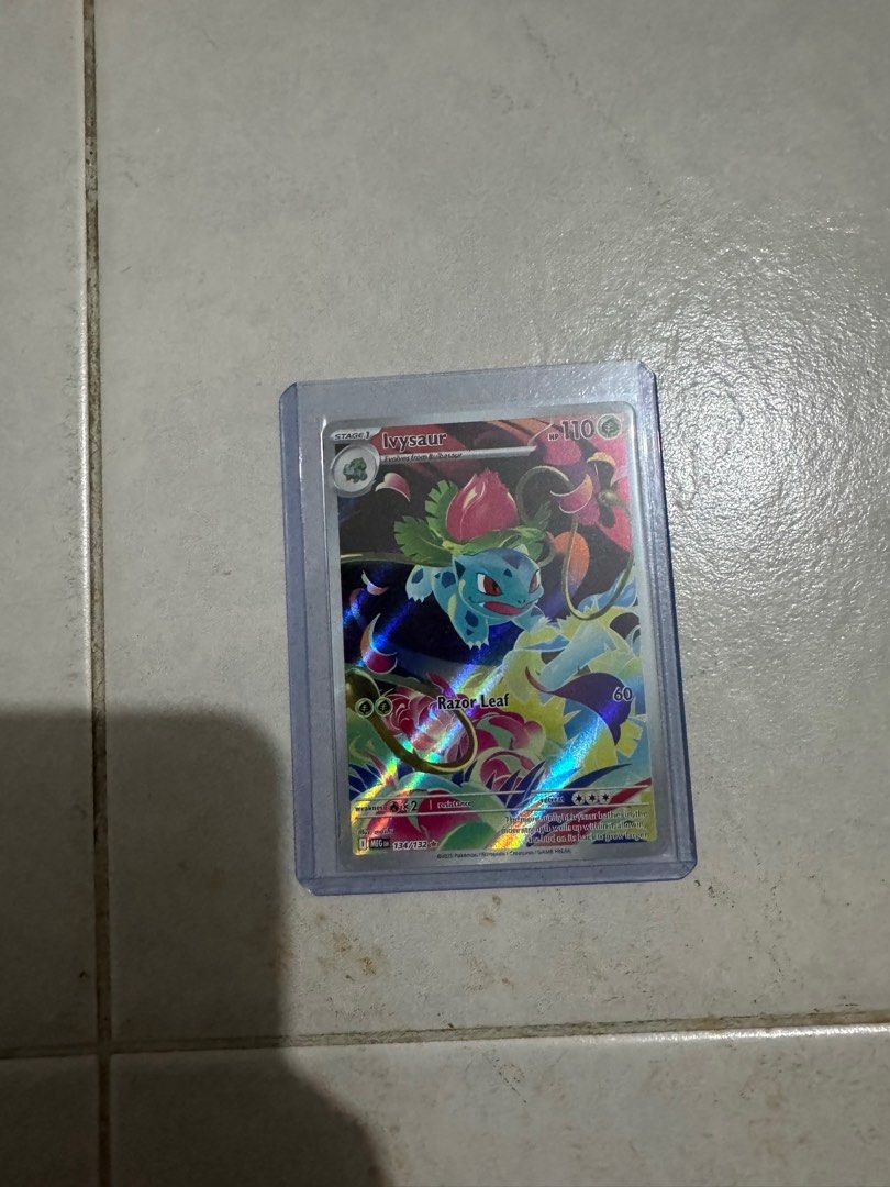 Pokemon Card - Ivysaur IR, Hobbies & Toys, Toys & Games on Carousell