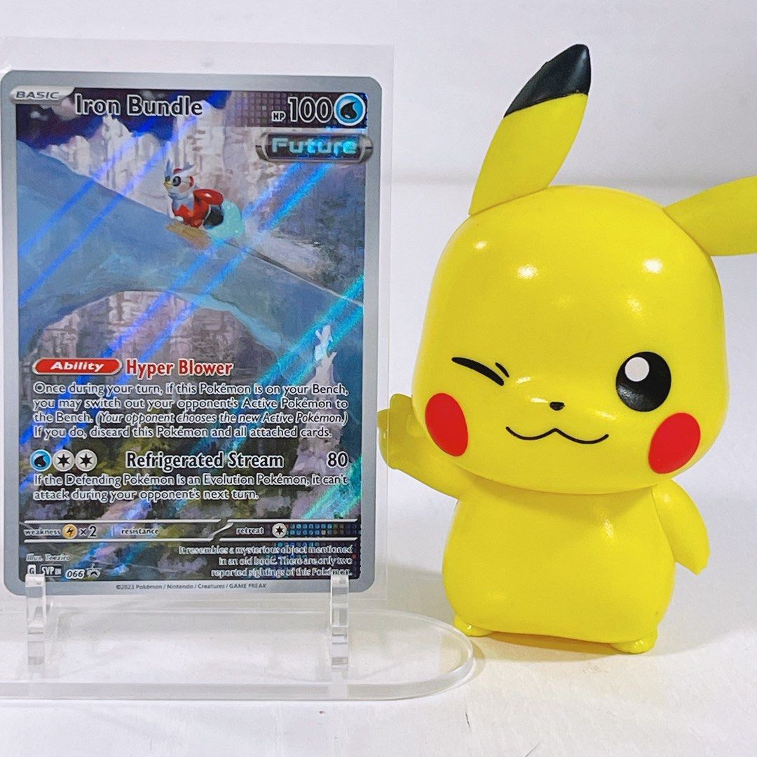 Pokemon Card Game TCG - Scarlet and Violet - Iron Bundle Illustration ...