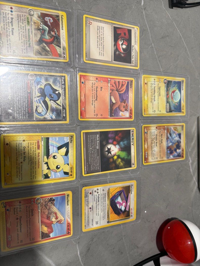Pokemon Cards - Salamence, Dark Dragonair, Vulpix, and More!, Hobbies ...