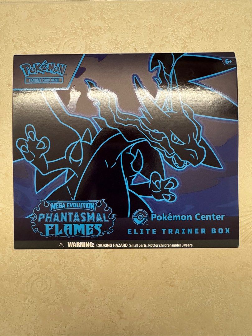 Pokemon Center Elite Trainer Box - Phantasmal Flames, Hobbies & Toys ...