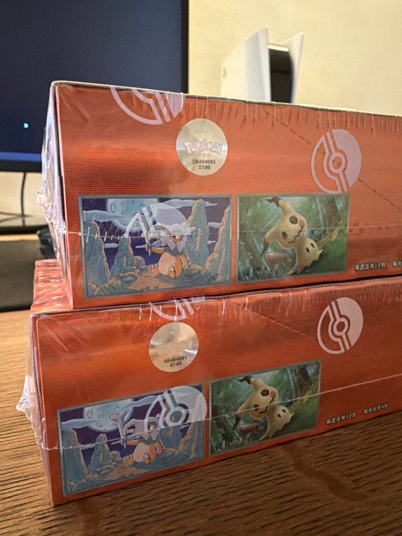 AUTHENTIC Pokemon Gem Pack Vol 3 Booster Box (18 packs each) - Chinese ...