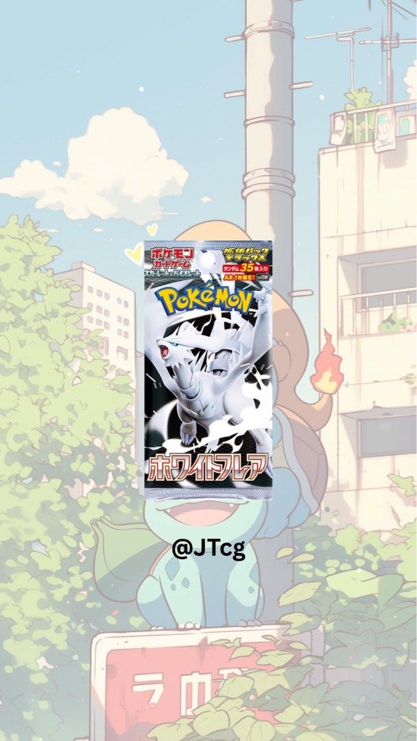 Pokemon Japanese White Flare PCJ Pack, Hobbies & Toys, Toys & Games on ...