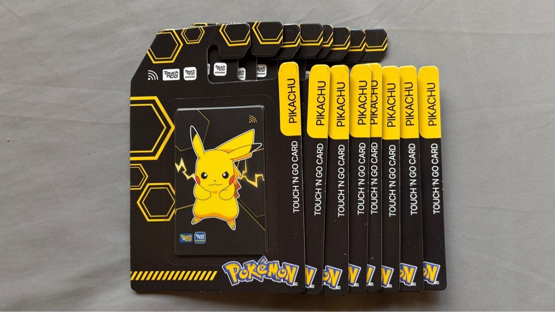 Pokemon Pikachu Touch 'N Go Card - Limited Edition, Hobbies & Toys ...