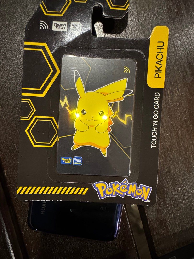 Pokemon Pikachu Touch 'n Go Card, Hobbies & Toys, Toys & Games on Carousell