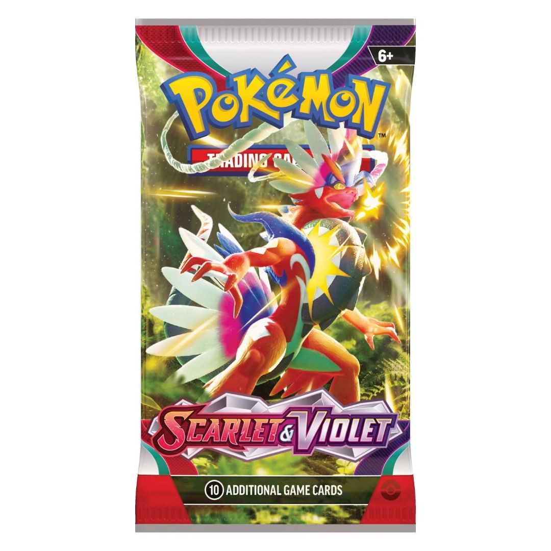 Pokemon Scarlet & Violet Booster Pack, Hobbies & Toys, Toys & Games on ...