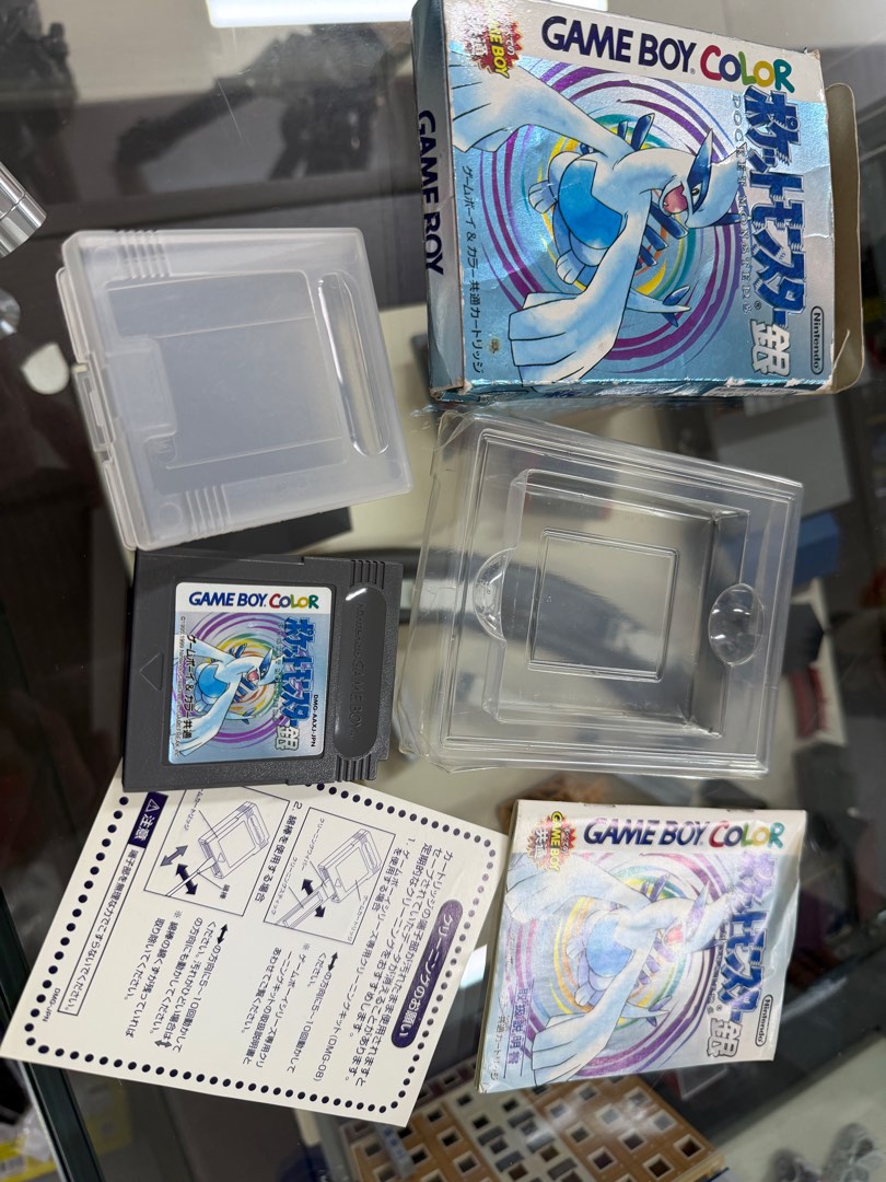 Pokemon Silver Version Game Boy Color, Video Gaming, Video Games ...