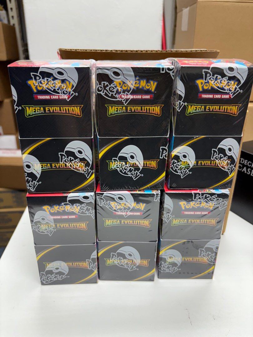 Mega Evolution half Booster Box , Hobbies & Toys, Toys & Games on Carousell