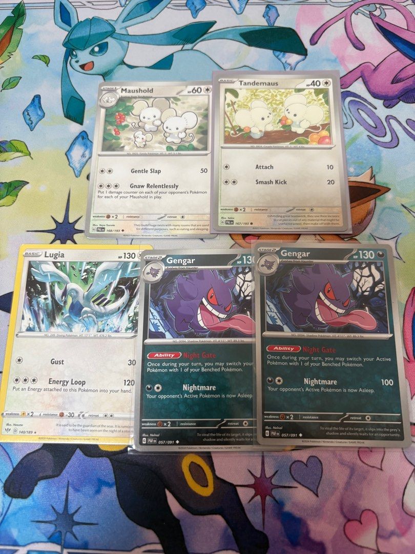 Pokémon Tandemaus Maushold Gengar Lugia Pokemon, Hobbies & Toys, Toys ...