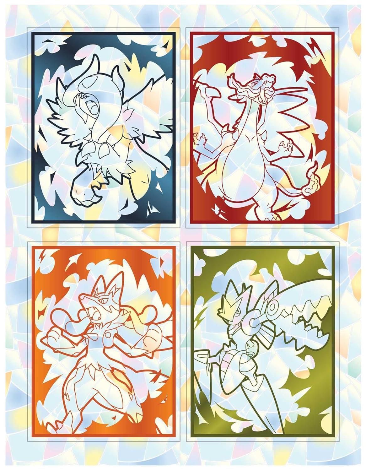 Pokémon the Official Mega Evolutions Sticker Book, Hobbies & Toys, Toys ...