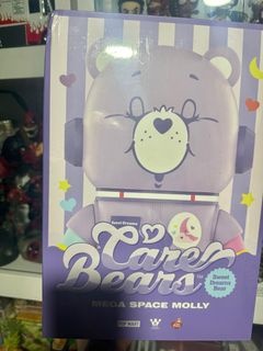 NEW 💯 POP MART Space Molly 3 Ted 2 and Graffiti FREE POP Display Case ...