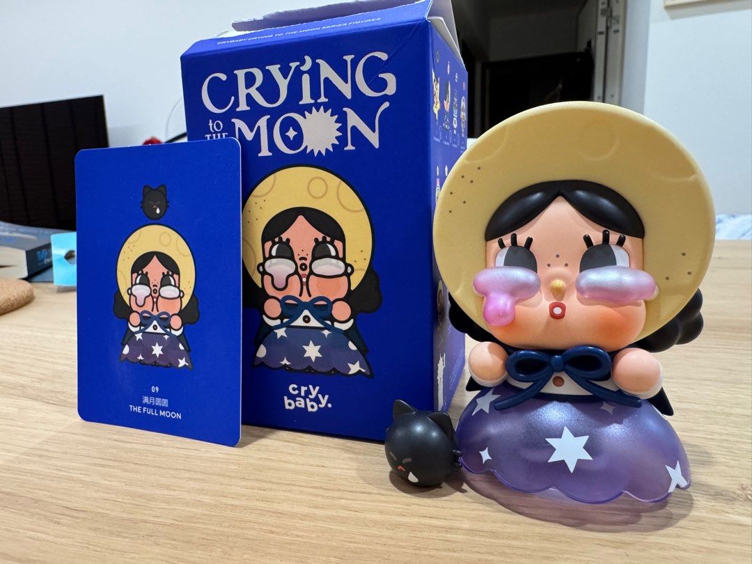Popmart - Crying to the Moon(The Full Moon), Hobbies & Toys, Toys ...
