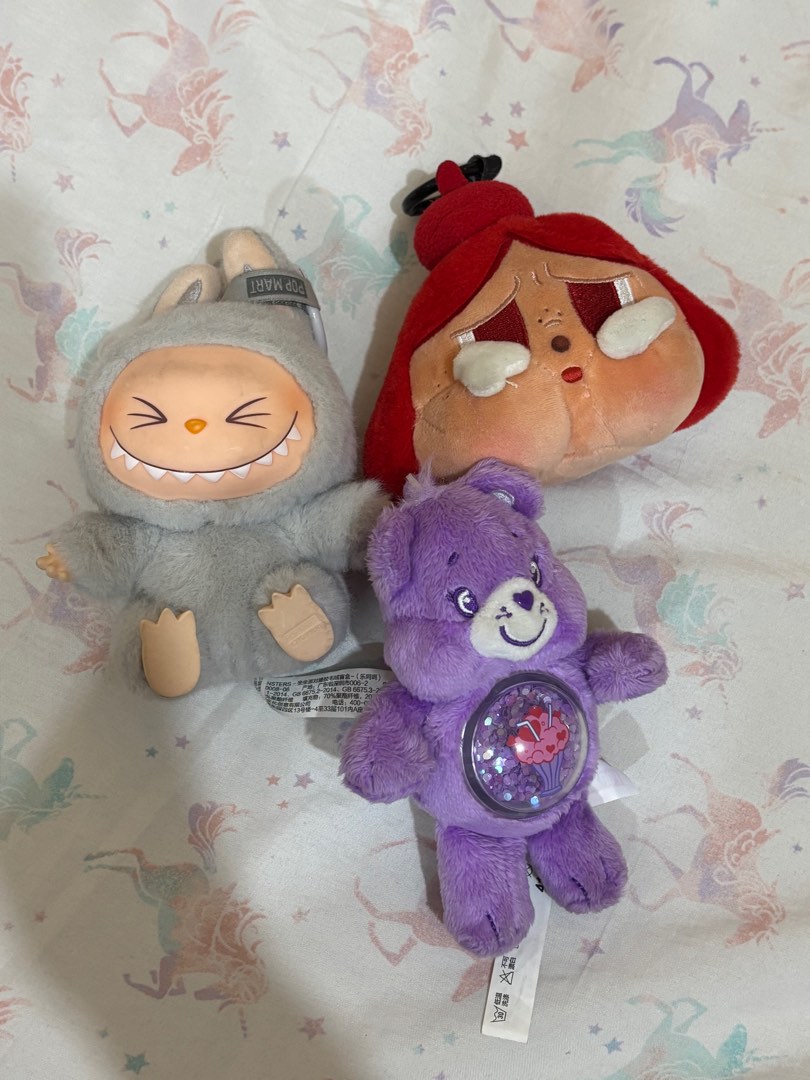 Popmart Bundle Labubu, Care Bears, Cry Baby, Hobbies & Toys, Toys ...