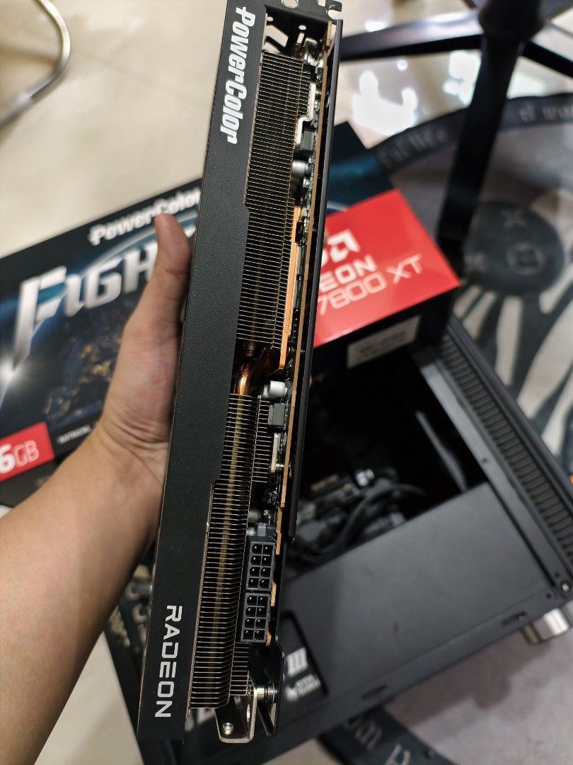 PowerColor AMD Radeon RX 7800 XT Fighter 16GB, Computers & Tech, Parts ...