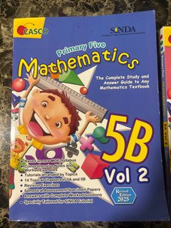 2025 Primary 5 Mathematics Textbook, Hobbies & Toys, Books & Magazines ...