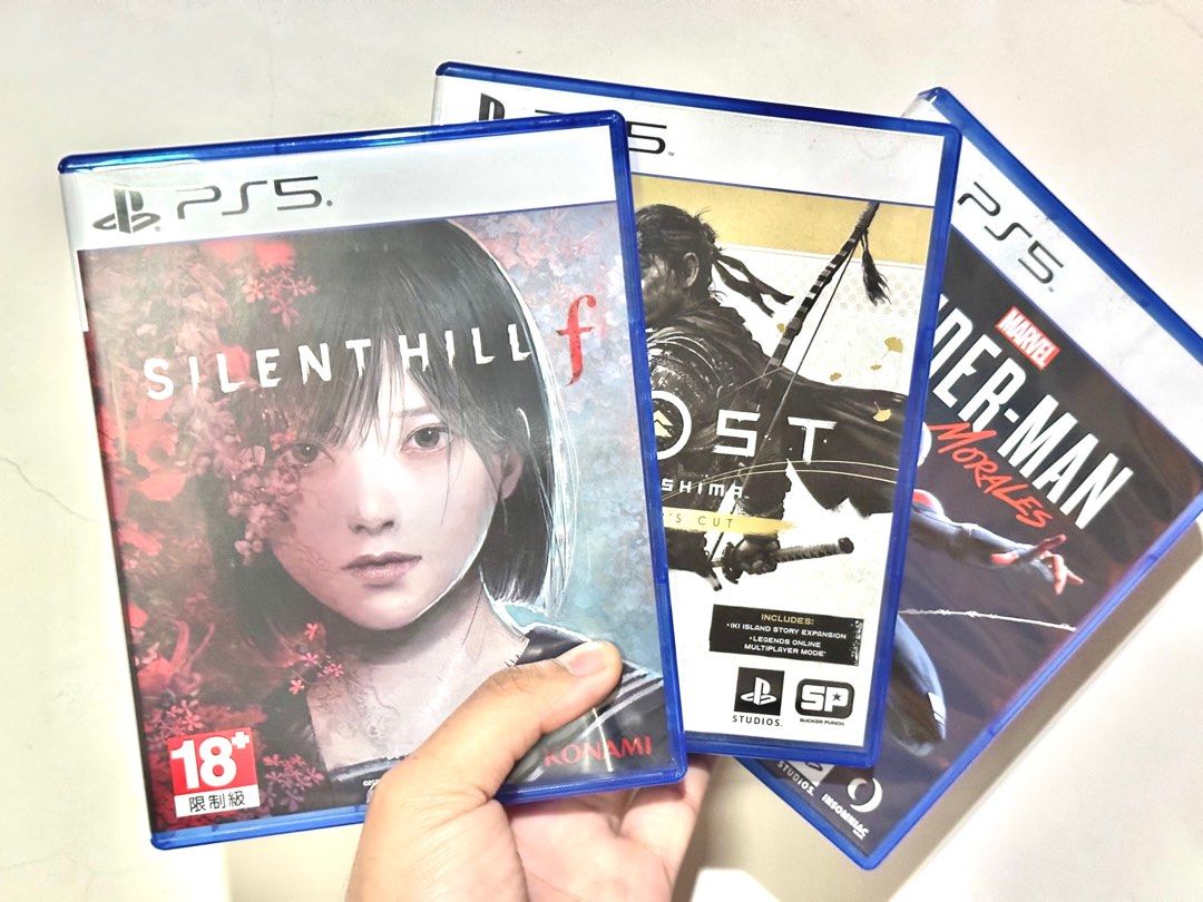 PS5 Games: Silent Hill f, Ghost of Tsushima (Director’s Cut), Spider ...