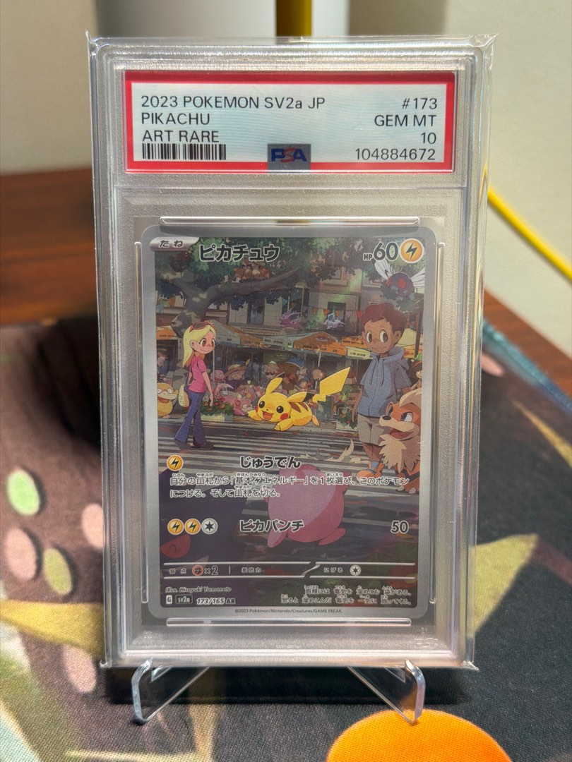 PSA 10 Pikachu SV2a JP, Hobbies & Toys, Toys & Games on Carousell