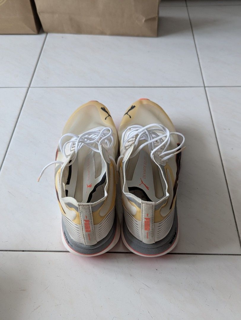 Puma Deviate Nitro Running Shoes - Size 11.5, Men's Fashion, Footwear ...