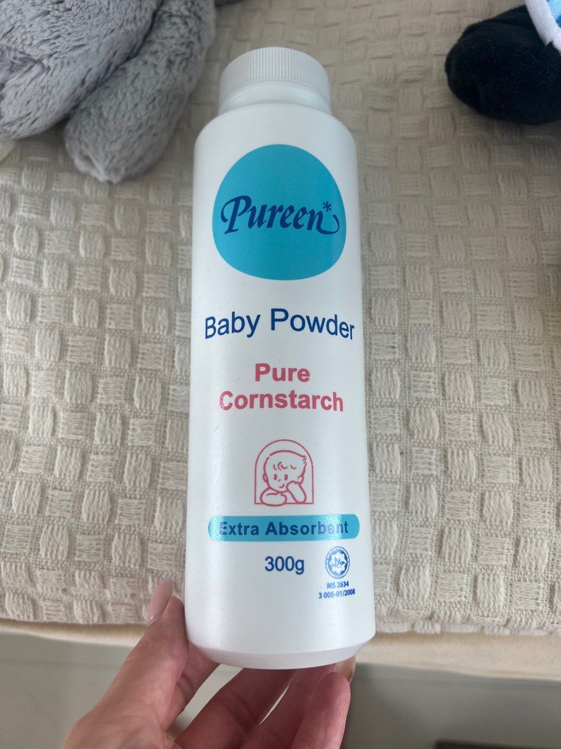 Pureen Baby Powder - Pure Cornstarch - 300g, Babies & Kids, Bathing ...