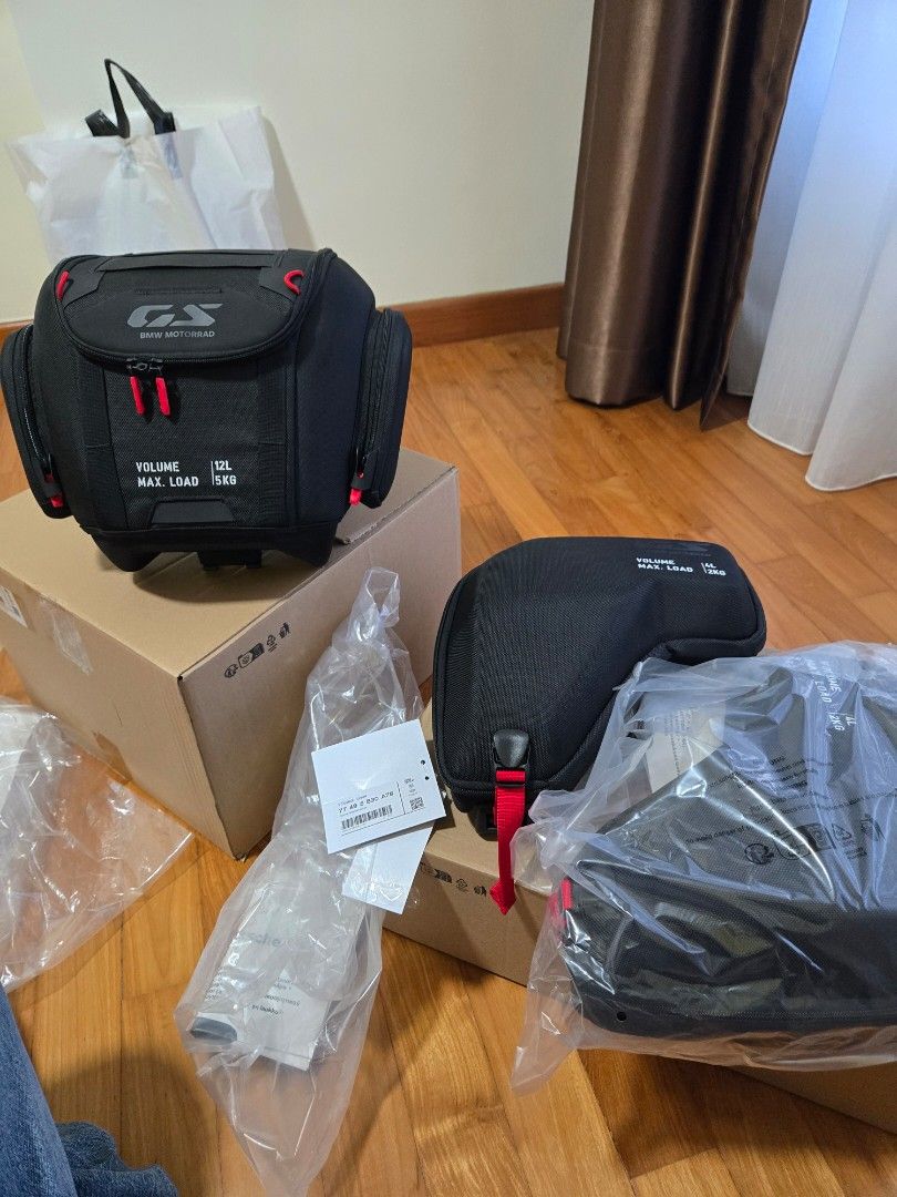 R1300 GSA Tank Bag Set - 12L and 4L original PML, Motorcycles ...